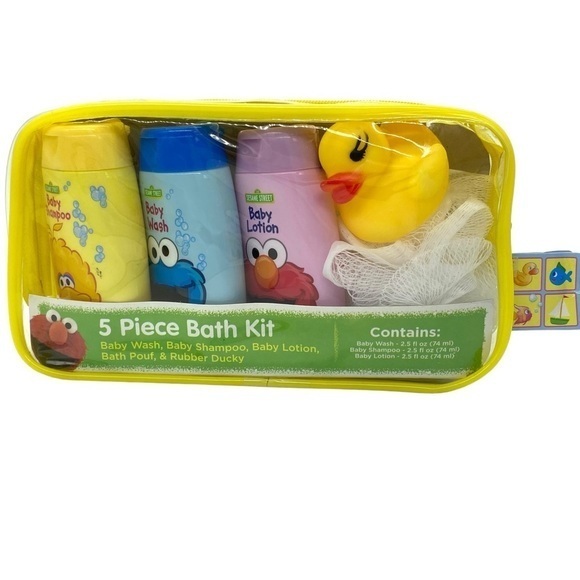 Sesame Street | Bath, Skin & Hair | Sesame Street Baby 5 Piece Bath Kit ...